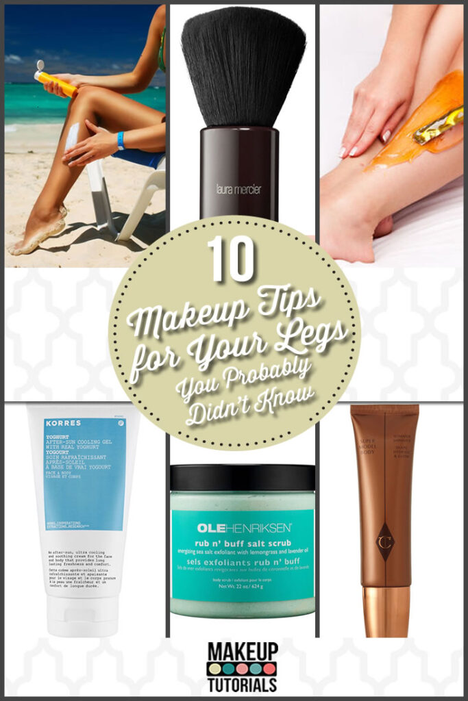 10 Makeup Tips for Your Legs You Probably Didn't Know